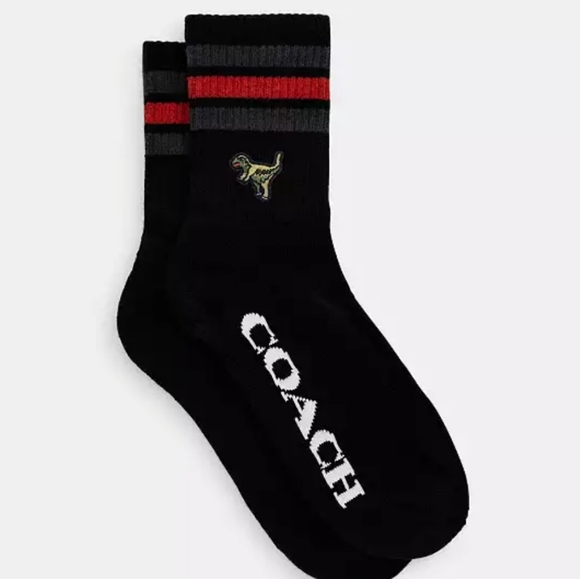 Coach | Underwear & Socks | Coach Rexy Crew Socks | Poshmark